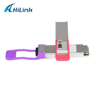 China 100G QSFP28 PAM4 20Km BIDI Optical Transceiver Hot Pluggable Simplex LC +3.3V 1271/1331nm EML+PIN Single Mode for sale