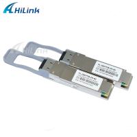 China 100Gb/s 80km QSFP28 Transceiver Hot Pluggable Duplex LC Connector LAN WDM EML TOSA SOA PIN SMF for sale