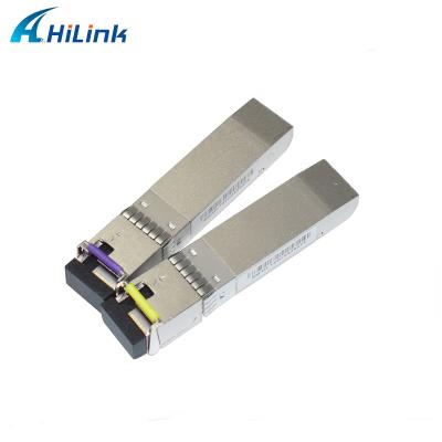 China 25Gb/s SFP28 BIDI Transceiver with 80km Reach and RoHS 6 Compliance Hot-Pluggable Single LC DDM for sale