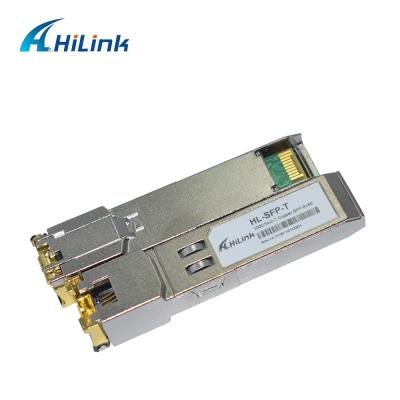 China Hilink HL-SFP-T 1000BASE-T and 10/100/1000BASE-T Copper SFP Transceiver for sale