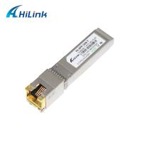 China 10G-T RJ45 SFP 10G BASE 80M Transceptor Fiber Optical Transceiver Module for sale