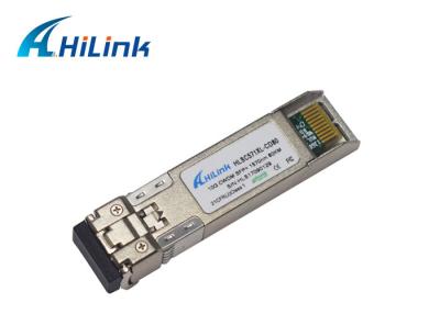China Compatible MikroTik CWDM-SFP-10G Sfp Optical Module CWDM 80km 1470-1610nm for sale
