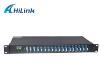China 18 Channels CWDM Mux Demux Module LC/UPC Connectors COM Ports With SC/APC 1U Rack for sale