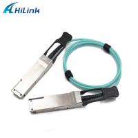 China Hilink 200G QSFP56 Compatible Active Optical Cable with Customizable Length for High-Speed Data Transmission for sale