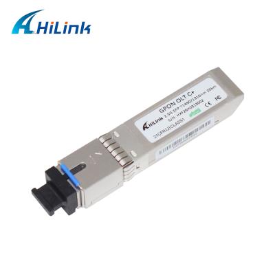 China GPON SFP OLT C+ Module 20KM SC/UPC 1490nm / 1310nm SFP 2.5Gbps/1.25Gbps GPON OLT for sale