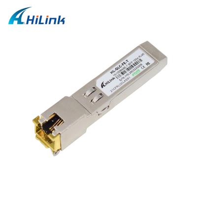 China Hilink 10-100BASE-T 100BASE-T 100M RJ45 Copper SFP Transceiver for sale