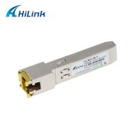 China Hilink 10-100BASE-T 100BASE-T 100M RJ45 Copper SFP Transceiver for sale