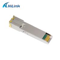 China Hilink 10-100BASE-T 100BASE-T 100M RJ45 Copper SFP Transceiver for sale