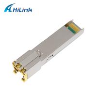 China Hilink 10-100BASE-T 100BASE-T 100M RJ45 Copper SFP Transceiver for sale
