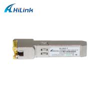 China Hilink 10-100-1000BASE-T 1000BASE-T 100M RJ45 Copper SFP Transceiver for sale