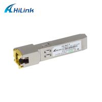 China Hilink 10-100-1000BASE-T 1000BASE-T 100M RJ45 Copper SFP Transceiver for sale