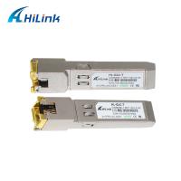 China Hilink 10-100-1000BASE-T 1000BASE-T 100M RJ45 Copper SFP Transceiver for sale