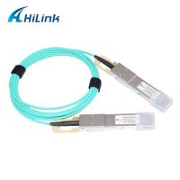 China Hilink 400G QSFP56-DD AOC 3M Cable with RoHS Compliance for High-Speed Data Transmission for sale