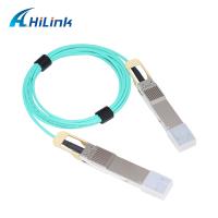China Hilink 400G QSFP56-DD AOC 3M Cable with RoHS Compliance for High-Speed Data Transmission for sale