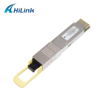 China Hilink Compatible 400G QSFP-DD SR4 Optical Module with MPO-12 Connector for 100m Transmission for sale