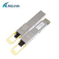 China Hilink Compatible 400G QSFP-DD SR4 Optical Module with MPO-12 Connector for 100m Transmission for sale