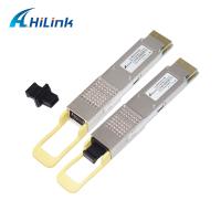 China Hilink Compatible 400G QSFP-DD SR4 Optical Module with MPO-12 Connector for 100m Transmission for sale