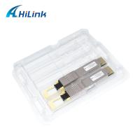 China Hilink Compatible 400G QSFP-DD SR4 Optical Module with MPO-12 Connector for 100m Transmission for sale