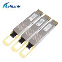 China Hilink Compatible 400G QSFP-DD SR4 Optical Module with MPO-12 Connector for 100m Transmission for sale
