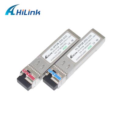 China 25Gb/s 10Km SFP28 BIDI Transceiver RoHS Compliant for High-Speed Fiber Optic Communication for sale