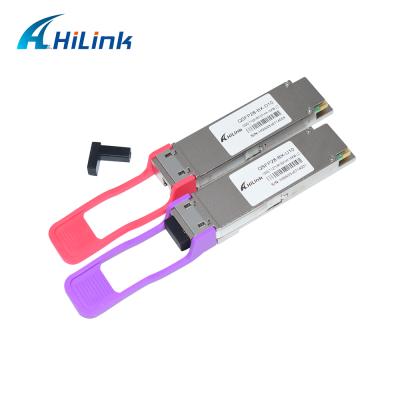 China QSFP28 100G BIDI 10KM Optical Transceiver SMF Simplex LC Connector DDM 1271/1331 for sale