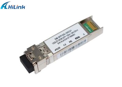 China 10G Dwdm SFP+ Transceiver Module ,  Arista Compatible 100km C27 3 Years Warranty for sale