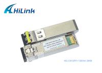 China Hilink 10G Compatible CWDM SFP+ Optical Fiber Module 1390nm 1W Power Dissipation for sale