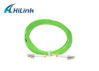 China Patch Cord LC UPC Duplex 2.0mm WDM Fiber Optic  Dual Fiber MM OM5 7M Length for sale