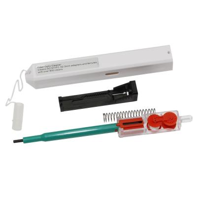China One Click Portable Fiber Pen Cleaner 2.5mm Type FTTB FTTX FTTH Network Application for sale