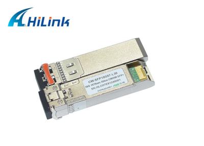 China 10G SFP+ Transceiver Module 1570nm 80Km CWDM SFP High Speed Transmission Network for sale