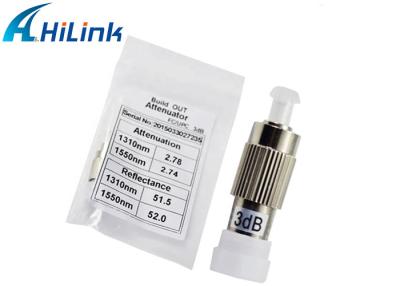 China 1310nm/1550nm Fiber Optical Attenuator 3dbm FC Female - Male Type Long Lifespan for sale