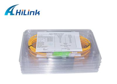 China 0.9mm 1m WDM Solution FWDM T1600-1670 R1290-1580nm SC APC Connector Long Lifespan for sale