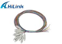 China Multimode Patch Cord Optical Transceiver Module SC APC UPC Fiber Cable 12 Colour OM4 for sale