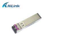 China Single Fiber SFP+ Transceiver Module HILINK 1490nm 80Km CWDM 1490nm Wavelength for sale
