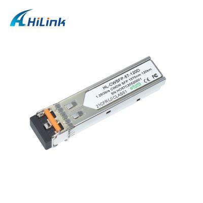 China CWDM SFP Ethernet Optical Transceiver Wavelength 1.25G 1470-1610nm With DDM Function for sale
