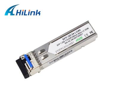 China 1000base 1.25G 40km BIDI 1310nm 1490nm Wdm SFP Module for sale