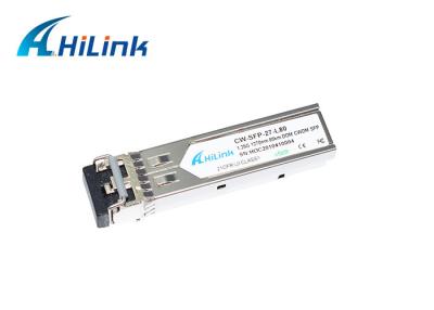 China D- Link Compatible Ethernet Optical Transceiver 1.25Gbps CWDM SFP Module 1270nm 40KM for sale