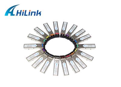 China CWDM 1270-1610nm 1.25G 80KM SFP SMF Transceiver 1000base for sale