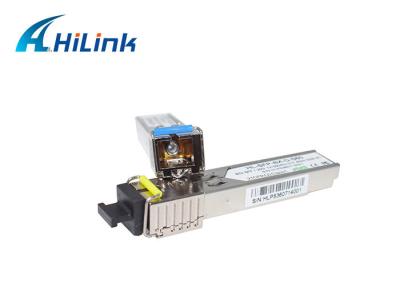 China 1310/1550nm SC Connector BIDI 1.25Gb SFP WDM 60KM for sale