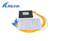 China Low Excess Loss PLC Optical Splitter High Reliability For FTTH ODN Box for sale