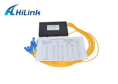 China Low Excess Loss PLC Optical Splitter High Reliability For FTTH ODN Box for sale