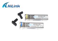 China 1550nm WDM 80km Fiber Optical SFP Transceiver 1.25G 1000Base for sale
