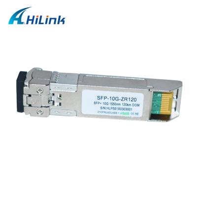 China 120KM 1550nm SMF Optical Transceiver Module LC Connector for sale