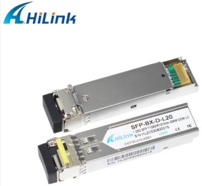 China TX1310m  RX1550nm 1.25G BIDI Sfp Optical Transceiver LC SC for sale