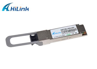 China LC Connector 1310nm DOM QSFP28 Optical Module 80KM 100G ZR4 for sale