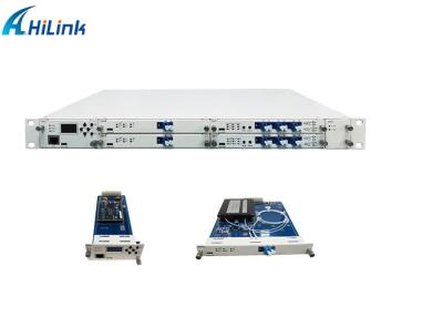 China 1u Rack Mount Erbium Doped Fiber Amplifier Card ATC System 80CH DWDM for sale