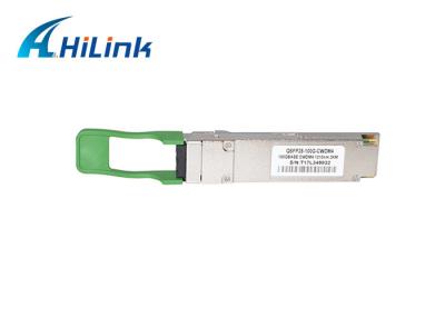 China Dual LC Connector QSFP+ Transceiver 100G SFP CWDM4 2KM 1310nm QSFP28 for sale
