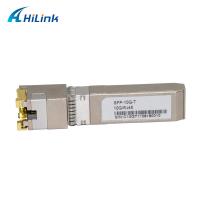 China 10G-T RJ45 SFP Fiber Optical Module 10Gb/s Transceiver MSA FCC for sale