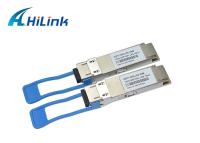 China 10km 1310nm SFP Optical Fiber Module LC Connector QSFP28 100G LR4 FCC for sale