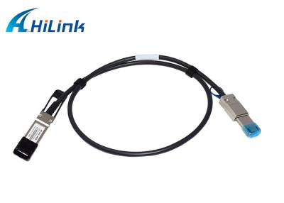 China SAS Connector DAC Copper Cable 4X 8808 1M 40G SFP 1m Length for sale